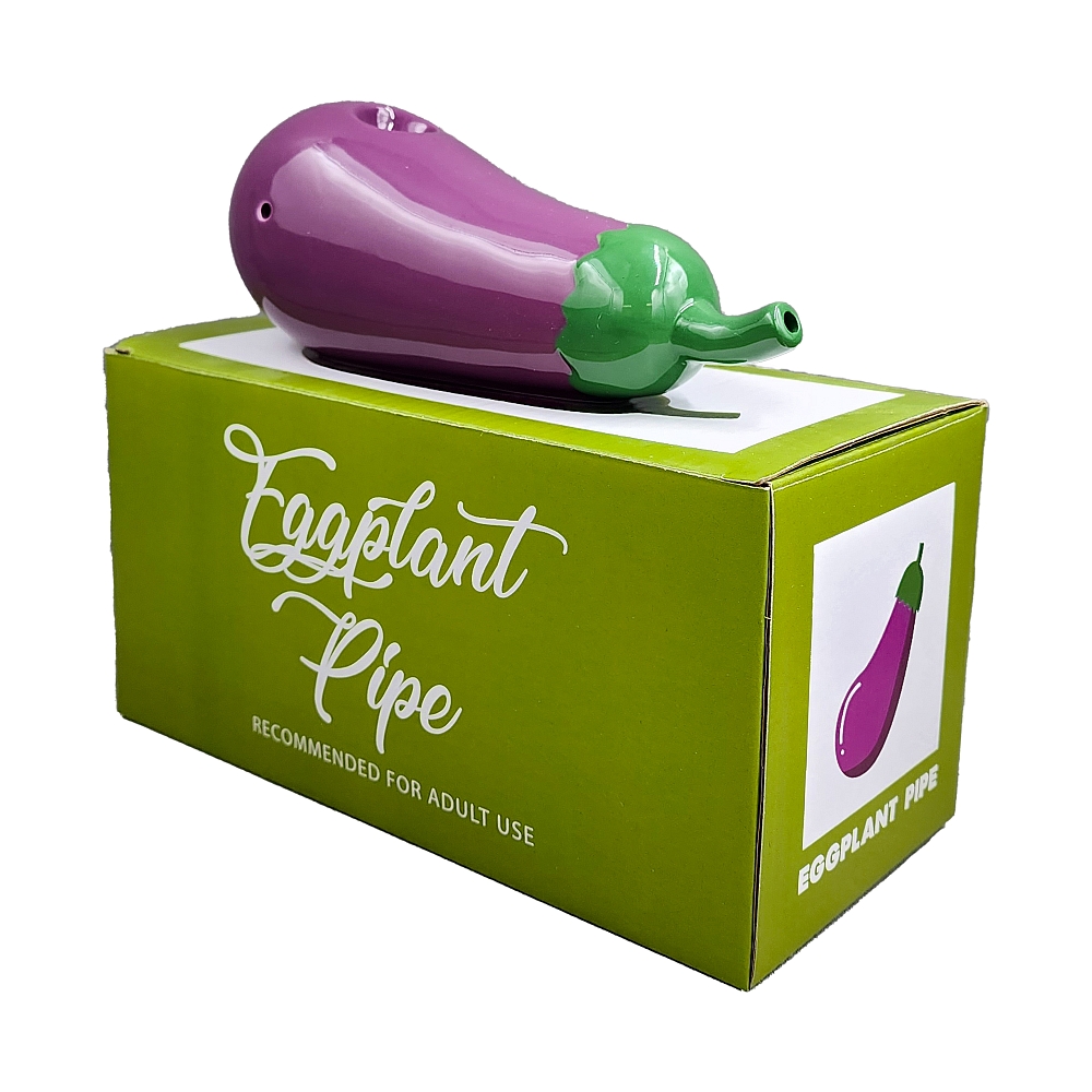 EGGPLANT SHAPED PIPE – YOUR FAVORS & INVITATIONS